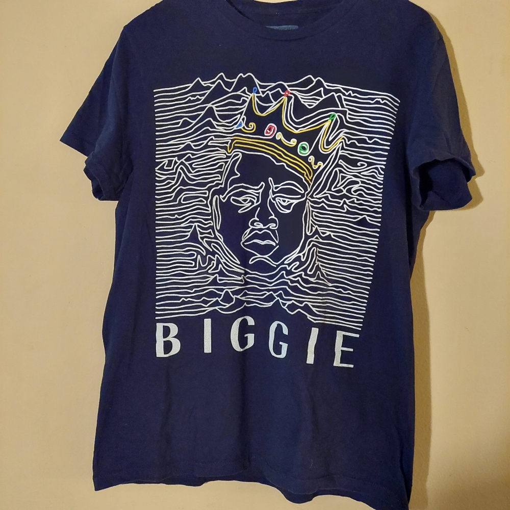Notorious Big Biggie Art Crown Graphic Black Graphic … - Gem